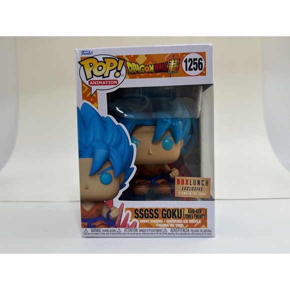 Funko | Toys | Funko Pop 256 Ssgss Goku Kaioken Times Twenty Gitd Box ...